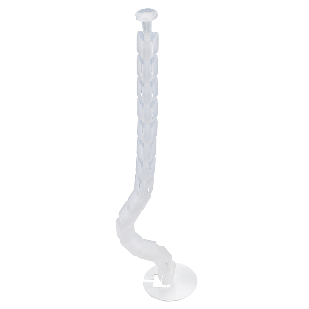 Axessline Cable Pipe - Vertical cable tube, L1252 mm, white