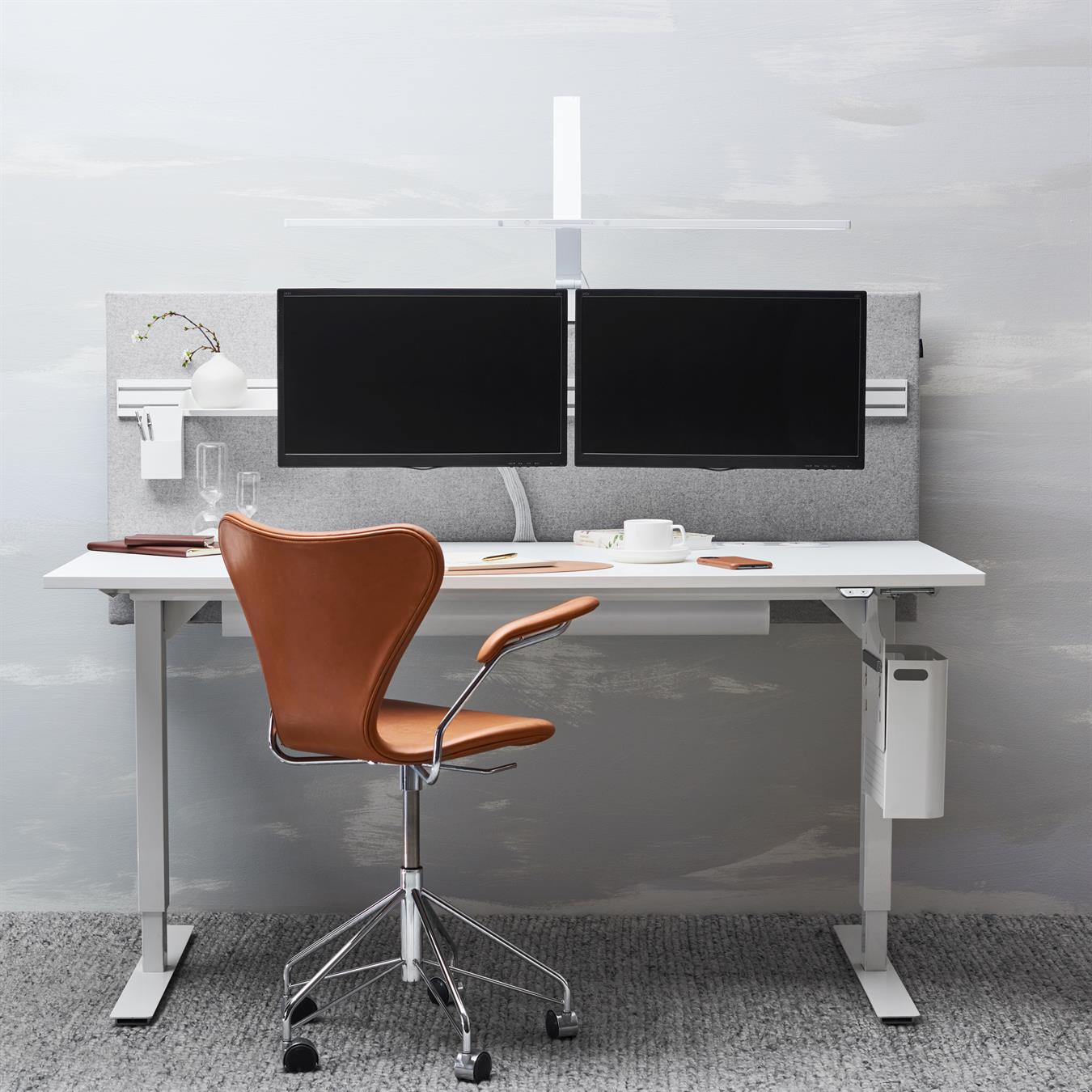 Uniform Rail 04 - Funktionslist, L1550 mm, vit